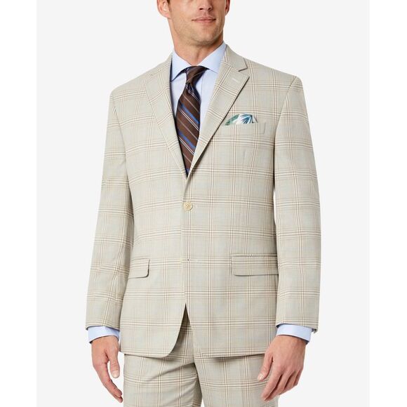 Sean John | Suits & Blazers | Sean John Mens Classicfit Plaid Suit ...